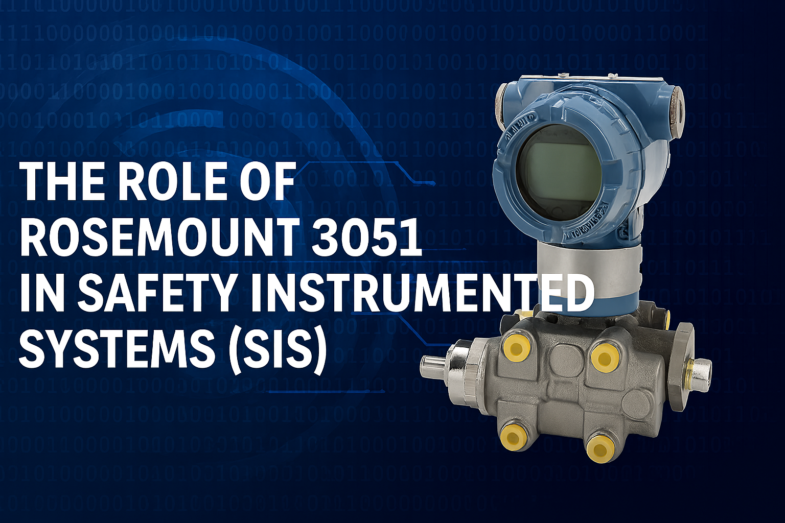 The Role of Rosemount 3051 in Safety Instrumented Systems (SIS)