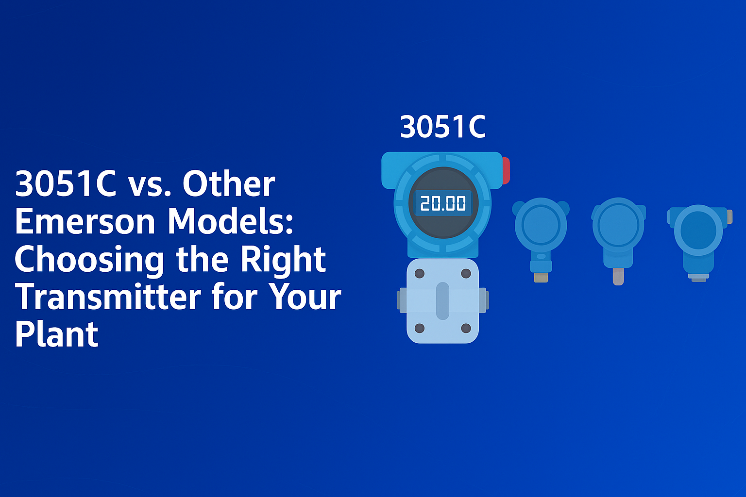 3051C vs. Other Emerson Models: Choosing the Right Transmitter for Your ...
