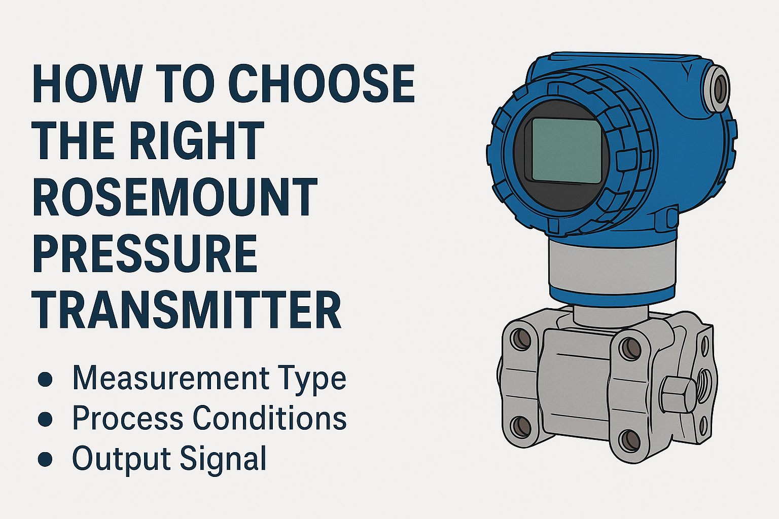 How to Choose the Right Rosemount Pressure Transmitter: A Practical ...