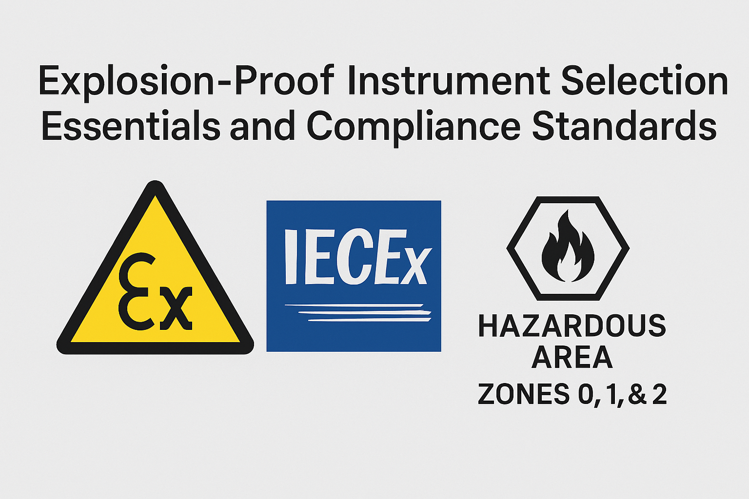 Explosion‑Proof Instruments: Selection Essentials and Compliance Standards