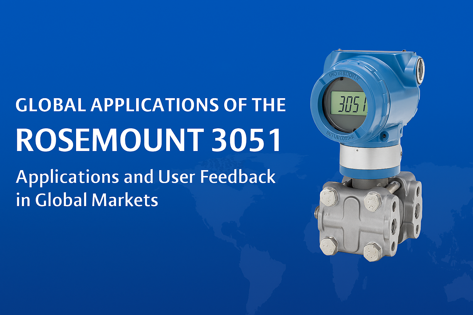 Global Applications of the Rosemount 3051