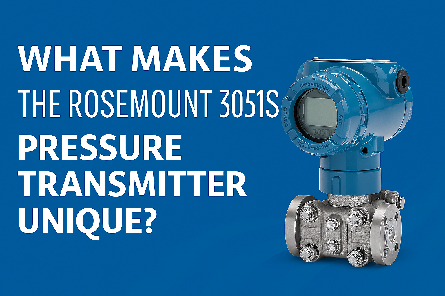 What Makes the Rosemount 3051S Pressure Transmitter Unique?