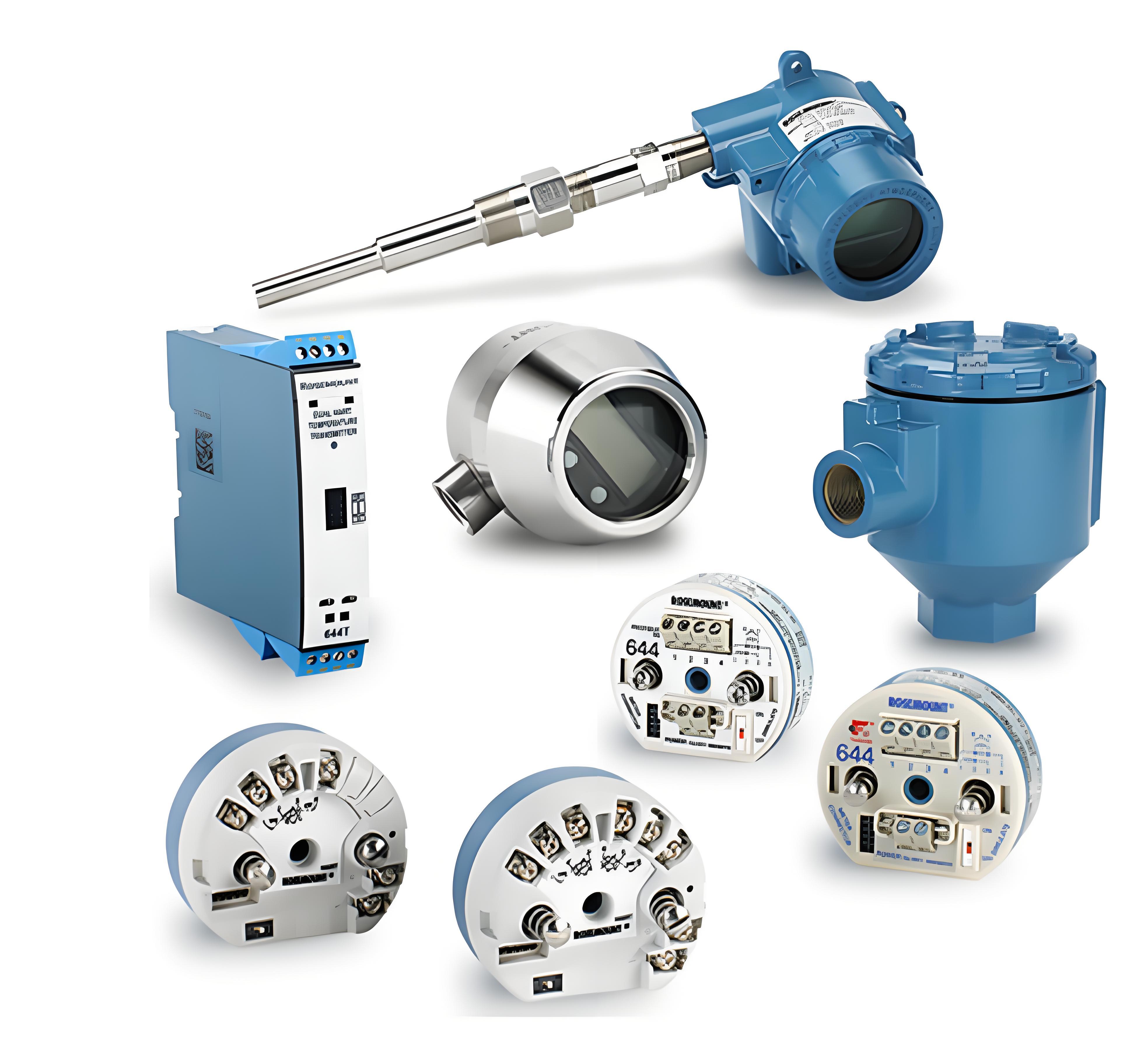 644 RTD Temperature Transmitter for Process Automation and Industrial ...
