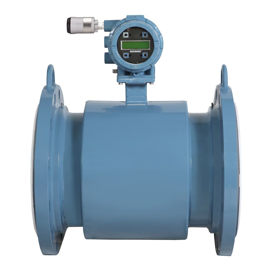 8750W 2 Inch Water Meter Rosemount Electromagnetic Flowmeter for ...