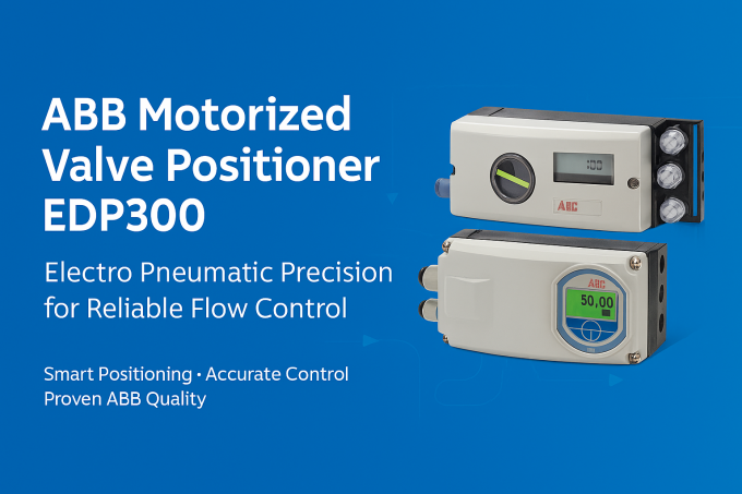 ABB Motorized Valve Positioner EDP300 ABB Valve Positioner Electro ...